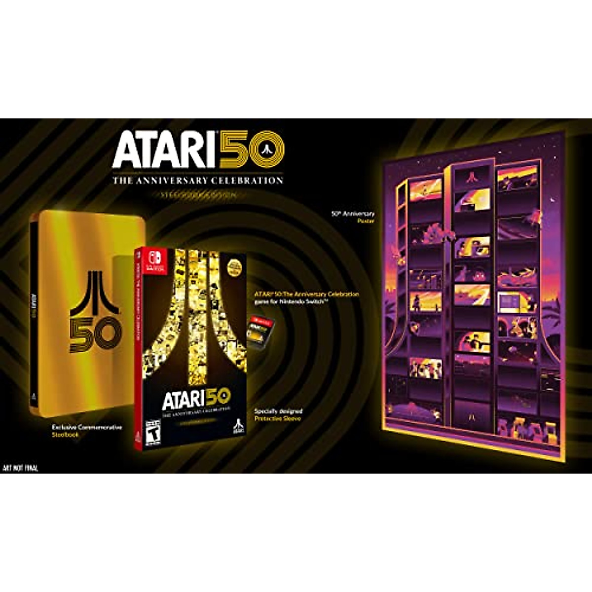 Atari 50: Steelbook Edition -Nintendo Switch