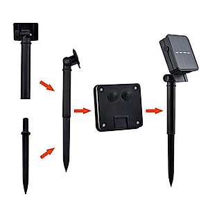 Uonlytech Lights Room Decor Icicle Style Fairy Lamp for Home Christmas Meteor Shower Rain Lights Meteor Shower Rain Lights for Christmas Solar Led Lamp Garden Light