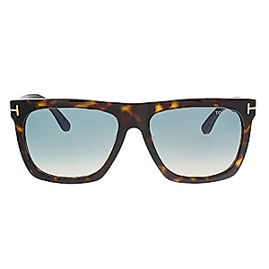 Tom Ford FT0513 Morgan Square Sunglasses, Dark Havana, 57-16-140