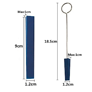 Ecloud Shop Piano Tuning Kit 16pcs Tuning Tool Set Professional Tuning Wrench Hammer Mute Tweezers Fork Screwdriver Belt Clip for Beginners and Professionals