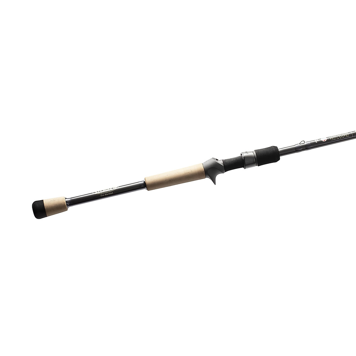 St. Croix Rods Victory Casting Rod, 7'1"(VTC71MHF), Carbon Clear