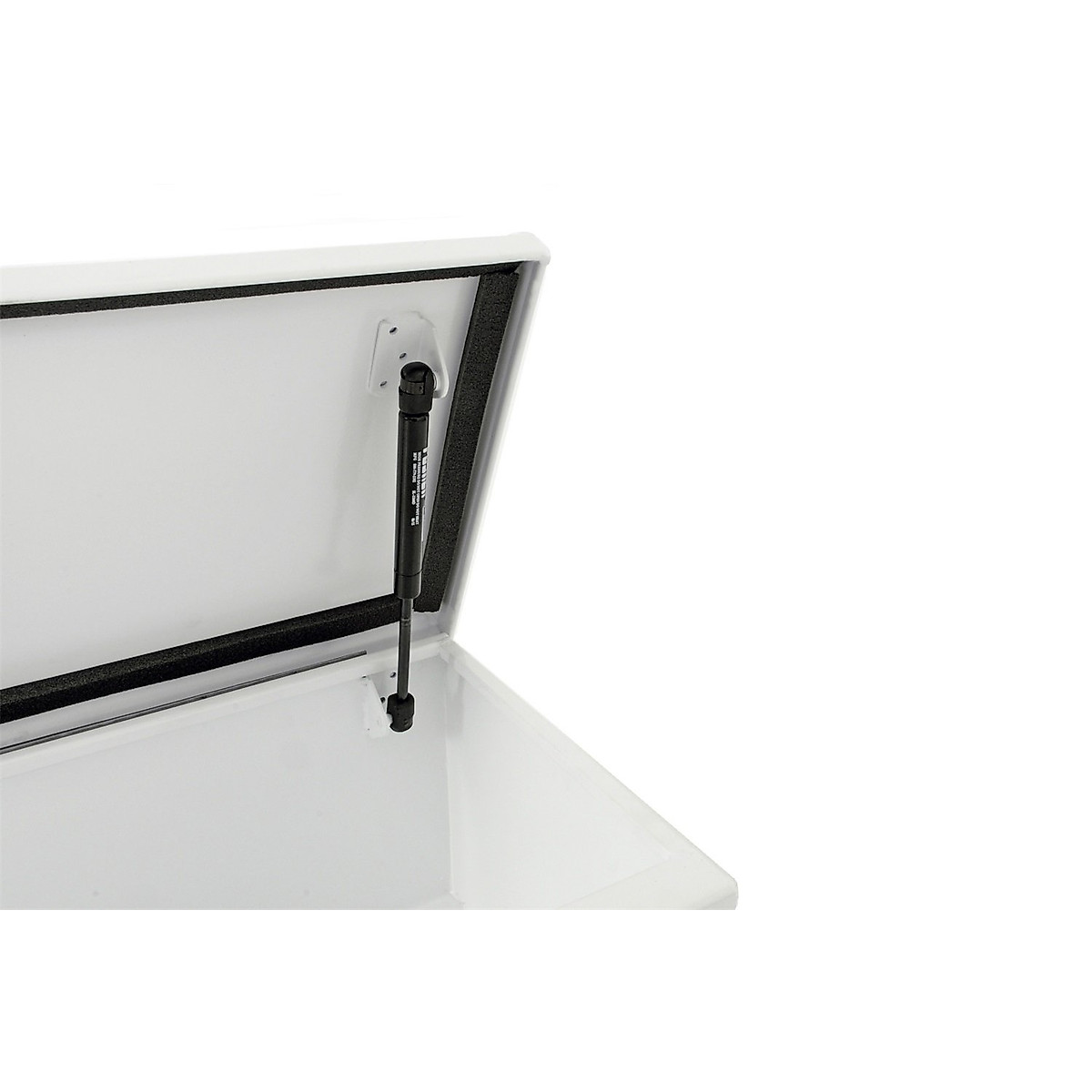 DEE ZEE 8760S 60" Side Mount White Steel Tool Box