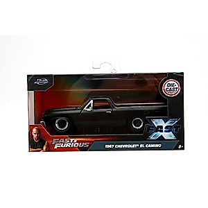 Fast & Furious Fast X 1:32 1967 Chevrolet El Camino Die-Cast Car, Toys for Kids and Adults