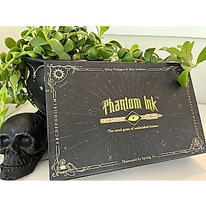Phantom Ink, Spooky Word Guessing Game, Ages 8+, 4 to 8 Players, Resonym Games