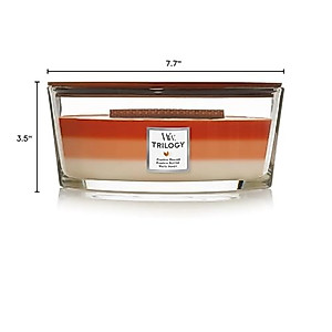 WoodWick Pumpkin Gourmand Ellipse Candle