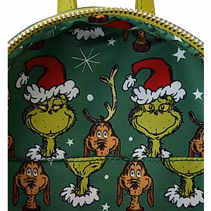 Loungefly Dr. Seuss' How the Grinch Stole Christmas! Santa Cosplay Mini Backpack