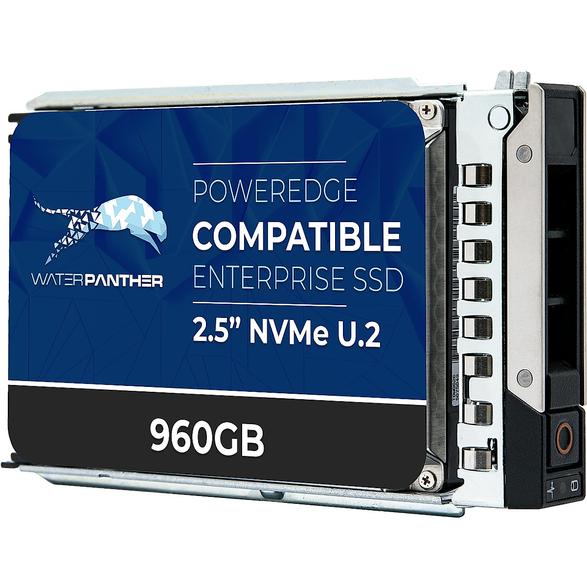 8TB PCIe Gen3 x4 NVMe U.2 2.5" SSD for Dell PowerEdge Servers | Enterprise Solid State Drive in 14G 15G Tray Compatible in R7525 R6525 R650 R750 R750xs Rack Servers