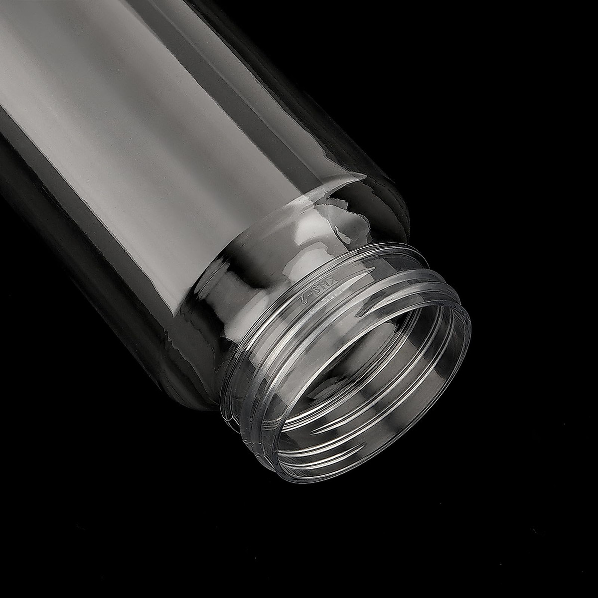 MAHIONG 18 PCS 17 Oz Bulk Empty Sensory Bottles, Plastic Juice Bottles with Caps, Reusable Clear Drink Containers, PET Water Bottles for Juice Milk Homemade Beverages