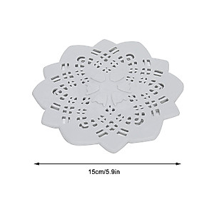 Kitchen Sink Strainer Sewer Anti Blocking Hair Catcher Bath Shower Drain Filter Cover Stopper Strainer Stopper with Suction Cups