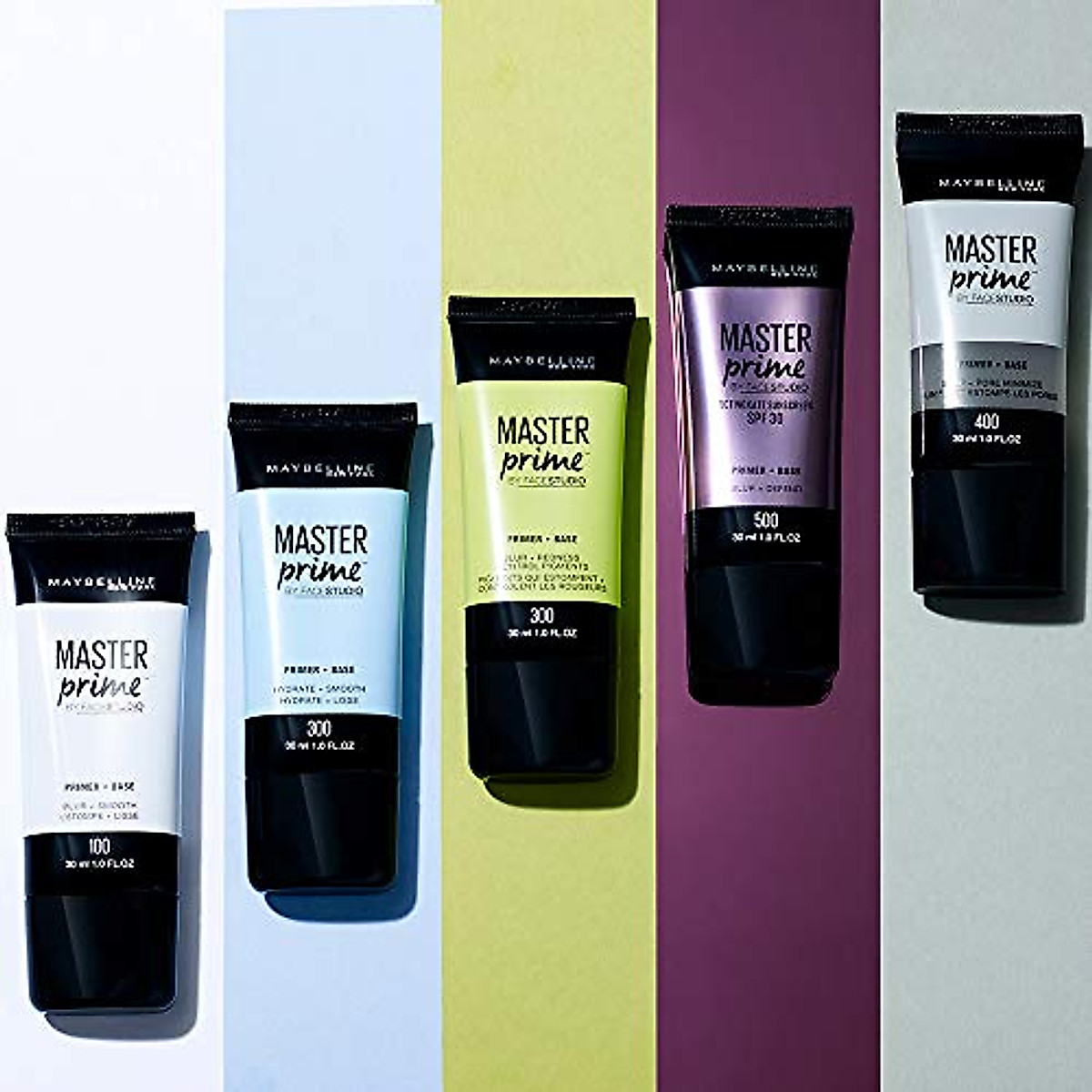 Maybelline Face Studio Master Prime Face Primer Makeup Base, Blur + Smooth, 1 Count