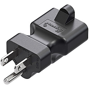 [4-in-1] 15 Amp Household AC Plug to 20 Amp T Blade Adapter,5-15P to 5-20R,5-15P to 6-15R,5-15P to 6-20R, 4 in 1 AC Power Adapter,15A 125V to 20A 250V 15A 125V to 20A 250V Adapter