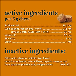 EverRoot by Purina Skin and Coat Dog Supplements Soft Chews - 10.6 oz. Canister