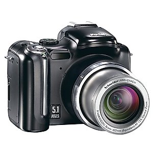 Kodak Easyshare P850 5.1 MP Digital Camera with 12x Image Stabilized Zoom
