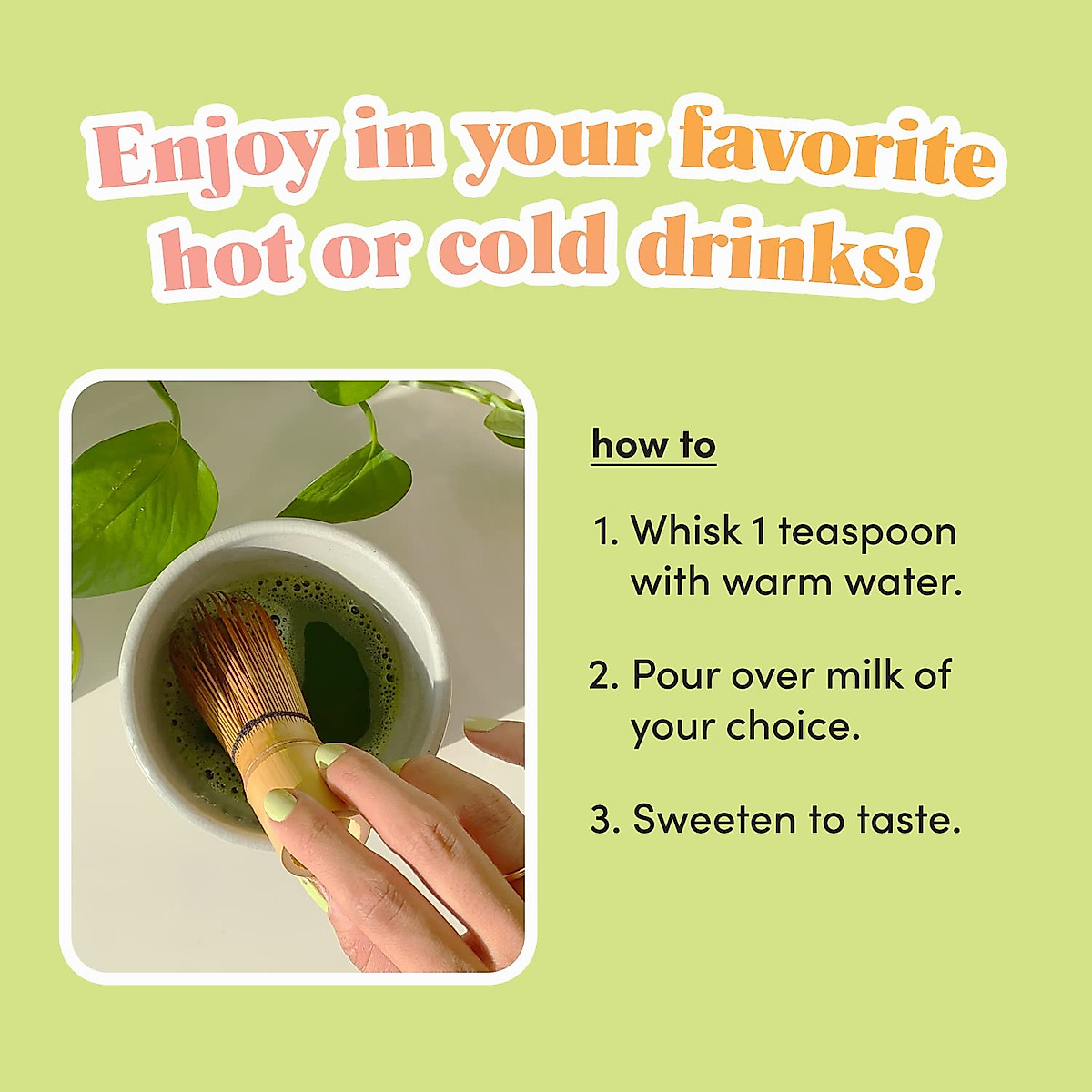 Golde Pure Matcha | Ceremonial Grade Matcha Powder | Green Tea Superfood with L-Theanine & Antioxidants (40g Tin)