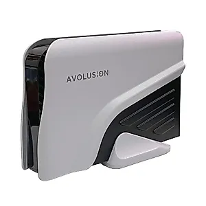 Avolusion PRO-Z Series 8TB USB 3.0 External Hard Drive for MacOS Devices, Time Machine (White) (Renewed)