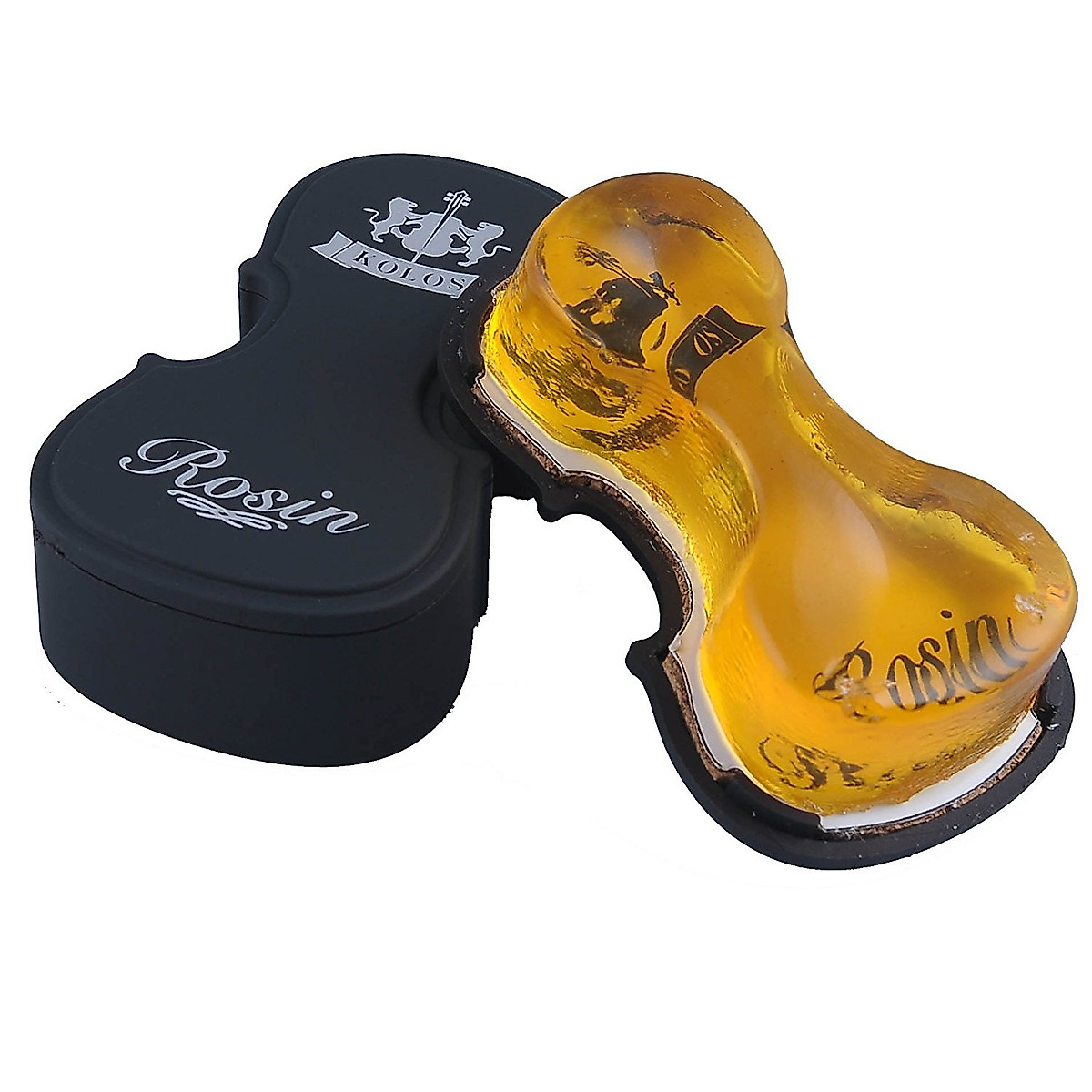 Natural Transparent Rosin Colophony Suited Violin Cello Viola and other Bowed String Instruments (Yellow)