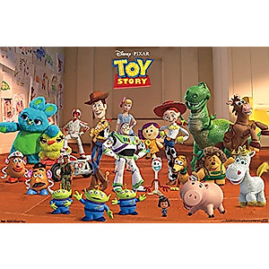 Trends International Disney Pixar Toy Story 4 - Collage Wall Poster, 22.375" x 34", Unframed Version