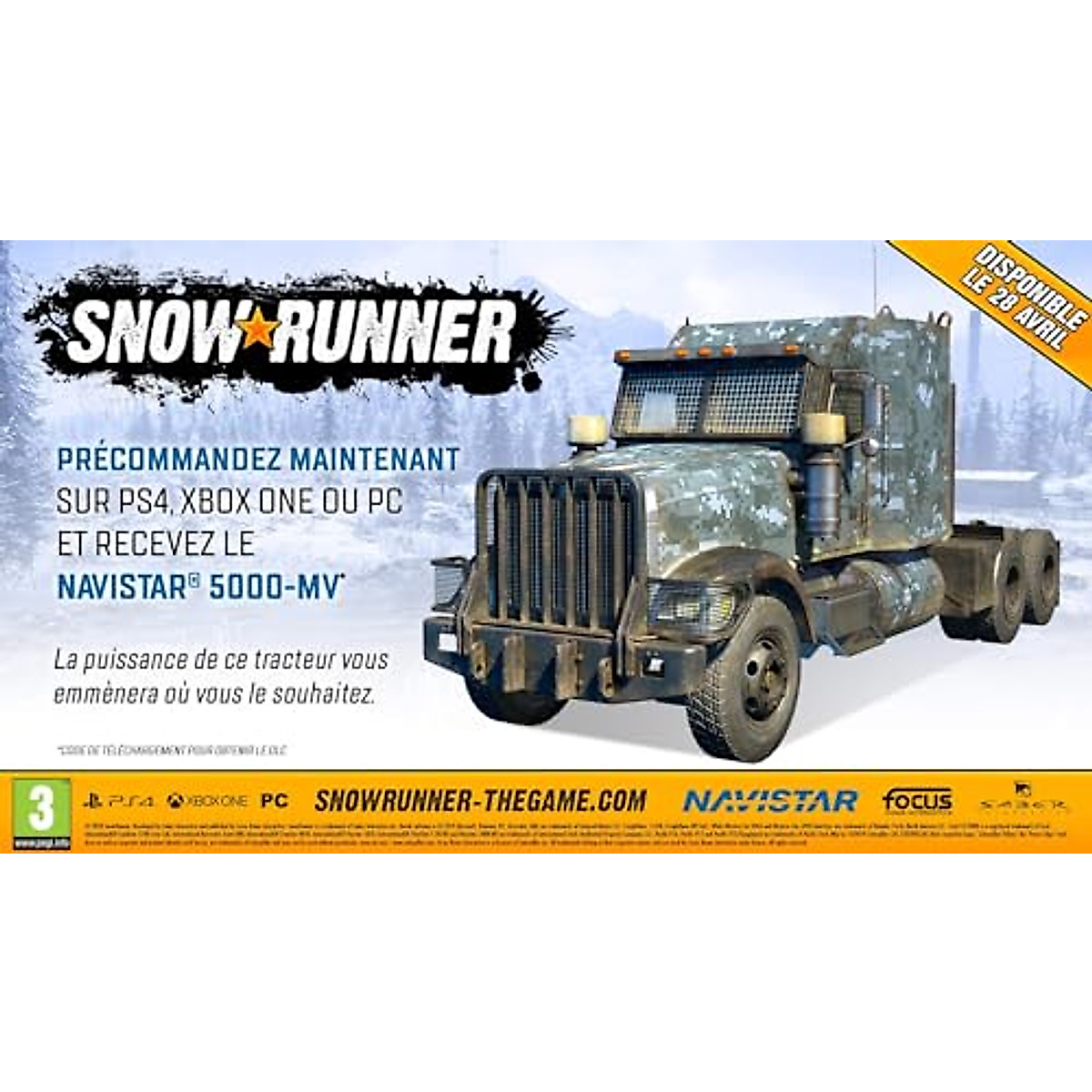 focus ng snowrunner - ps4