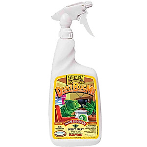 Hydrofarm FX14018 Don't Bug Me Pyrethrin Spray Liquid Nutrients, 24-Ounce, White