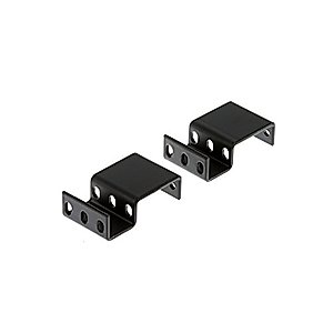1RU (1 Rack Unit) Recessed Rack Adapter, 3" Recess or Extend from Face of Rack, Rail Depth Adapter, Extender, 25 lb (11 kg) Weight Capacity, for Computers, Servers or Network Equipment