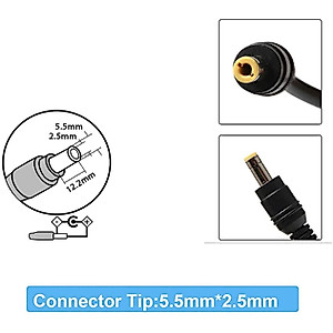12V Keyboard AC Power Adaptor for Yamaha PA130 YPT-200 YPT-210 YPT-220 YPT-230 YPT-240 YPT-300 YPT-310 YPT-320 YPT-330 YPT-340 EZ-200 EZ-220 YPT-400 YPT-410 YPT-420 YDD-40 and DD-45