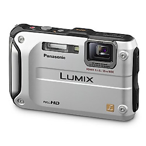 Panasonic Lumix DMC-TS3 12.1 MP Rugged/Waterproof Digital Camera with 4.6x Wide Angle Optical Image Stabilized Zoom and 2.7-Inch LCD (Silver)