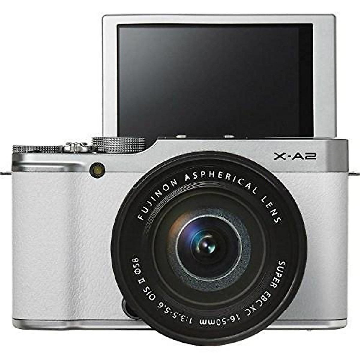 Fujifilm X-A2 Mirrorless Digital Camera with 16-50mm Lens (Brown) - International Version (No Warranty)