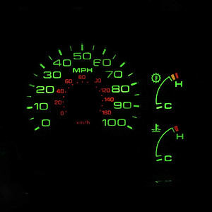 HERCOO White LED Light Bulbs for Instrument Gauge Cluster Speedometer Compatible with Ford F250 F350 Super Duty 2005 2006 2007