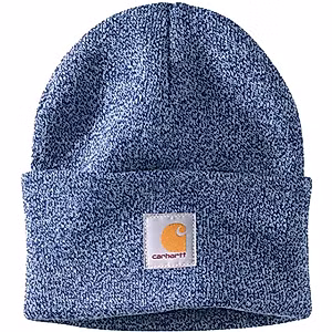 Carhartt Men's A18 Acrylic Watch Cap - One Size Fits All - Scout Blue/Powder Blue Marl
