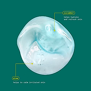 FREEMAN Renewing Cucumber Peel-Off Gel Facial Mask, Face Mask Refreshes Skin, Aloe Soothes & Moisturizes, Get Rejuvenated Skin, For Normal & Combination Skin, 6 fl. oz./175 mL Tube