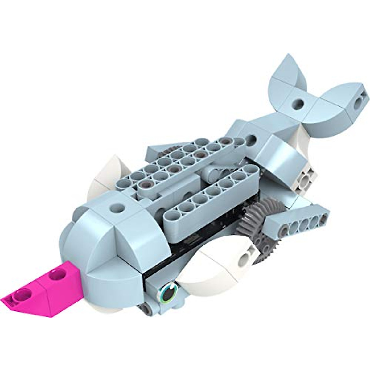 Thames & Kosmos Kids First: Robot Safari - Introduction to Motorized Machines Science Experiment Kit for Ages 5 to 7, Build 8 Robotic Animals Including A Unicorn, Llama, Narwhal & More