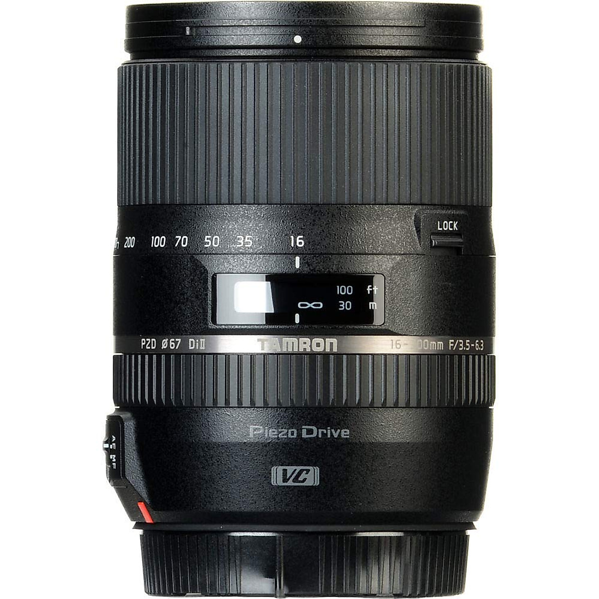 Tamron 16-300mm F/3.5-6.3 Di-II VC PZD All-In-One Zoom Lens for Canon APS-C Digital SLR Cameras (6 Year Limited USA Warranty)