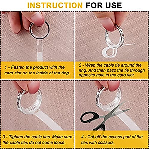 Ring Sizer Adjuster for Loose Rings, 16 Pack 8 Sizes Silicone Invisible Ring Size Reducer Guards for Men Women Wide Band Rings