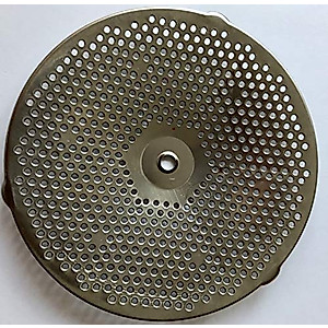 BelleVie Stainless Steel 5 Qts. (3 Lbs. per minute) Food Mill with 3 Cutting Plates"