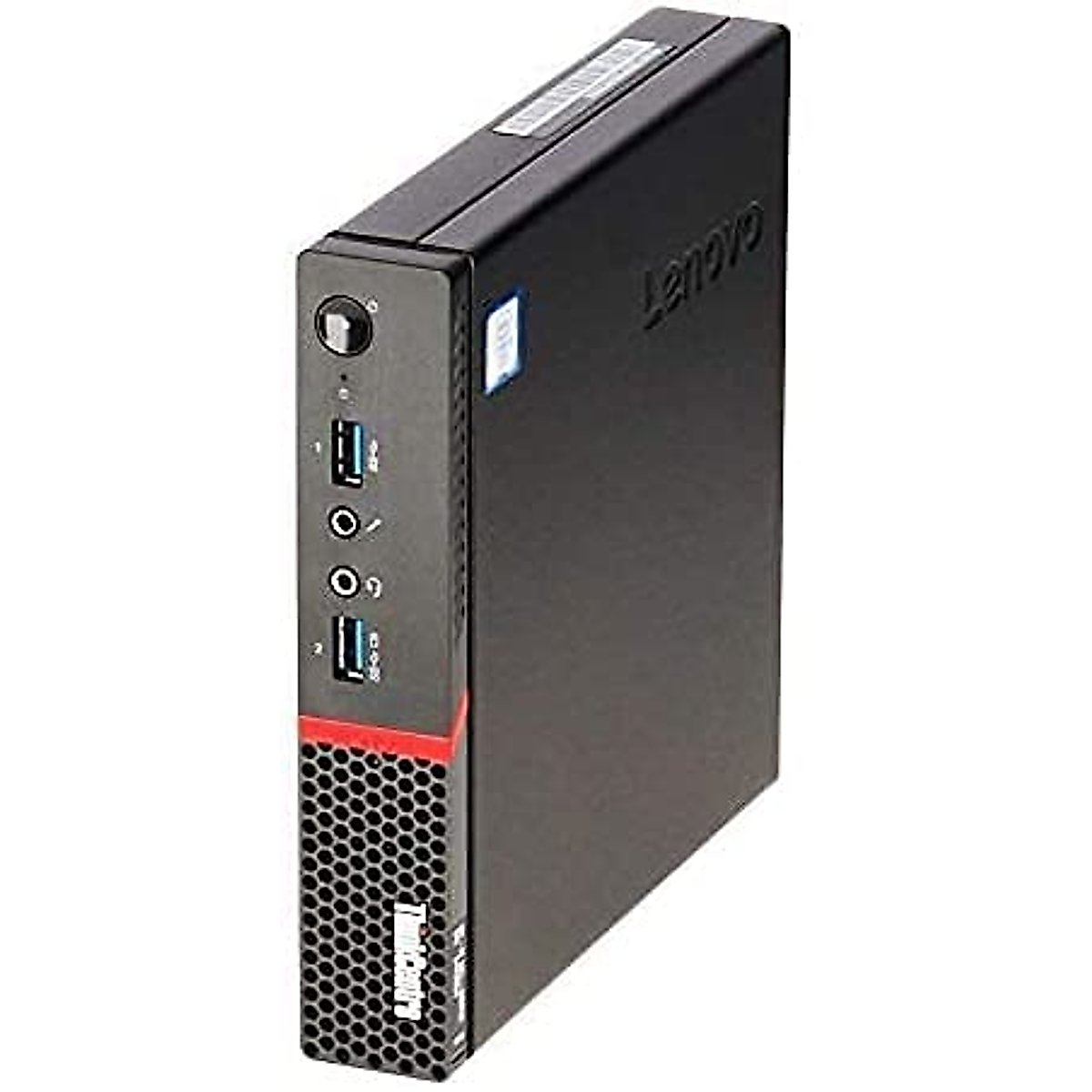Lenovo ThinkCentre M900 Micro Desktop Computer PC, Intel Quad Core i5, 16GB RAM, 512GB SSD, Windows 10 Pro, Periphio Wireless Keyboard & Mouse (Renewed)