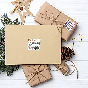 Thanks So Much for Making My Little Business Bloom Stickers,Thank You Stickers,Small Shop Stickers,Mail Envelopes Stickers Handmade Stickers for Small Business,Handmade Goods,Online Retailers,500 PCS