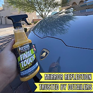 Hidin Garage Ceramic Coating – Premium Final Seal Setting Spray for Cars Wax Enhanced Protection and Deep Gloss Shine Ready to Use Wet Dry Application 16fl. oz (HG-0001-1)