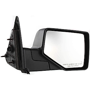 Kool Vue Left & Right Manual Door Mirrors Compatible With Ford Ranger 2006-2011 Textured Pair Extended Cab