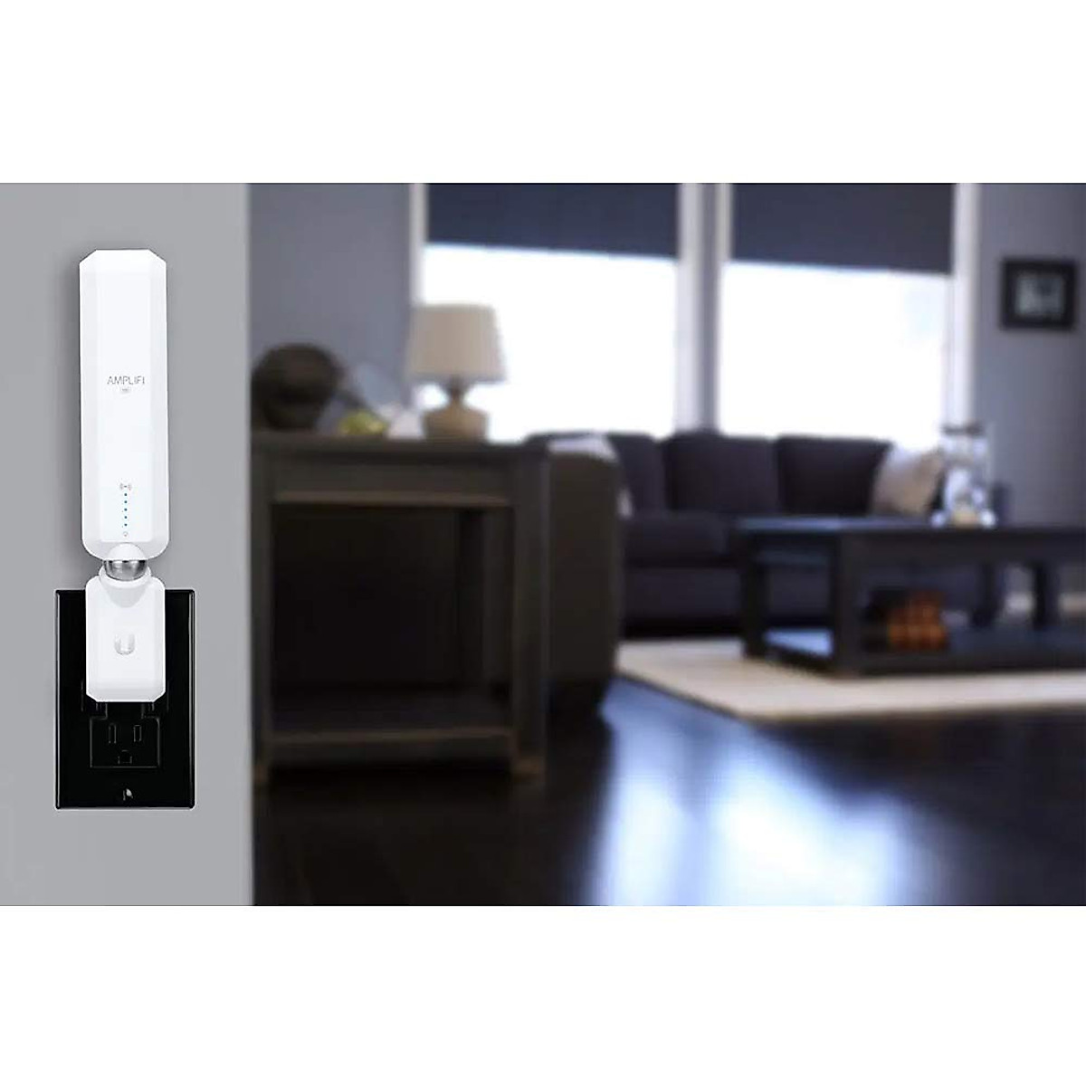 AmpliFi HD WiFi MeshPoint by Ubiquiti Labs, Seamless Whole Home Wireless Internet Coverage, Replace WiFi Range Extenders, Expand Mesh WiFi System, Add to AmpliFi or Third Party Routers (Renewed)
