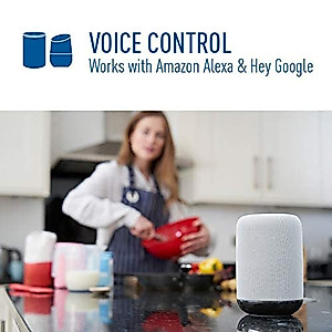 Cree Lighting Connected Max Smart Led Bulb A19 60W Tunable White + Color Changing, 2.4 Ghz, Compatible with Alexa and Google Home, No Hub Required, Bluetooth + WiFi, 3Pk (CMA19-60W-AL-9ACK-B3)