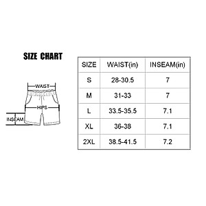 G Gradual Men's 7" Workout Running Shorts Quick Dry Lightweight Gym Shorts with Zip Pockets (2 Pack: Navy Blue/Black X-Large)