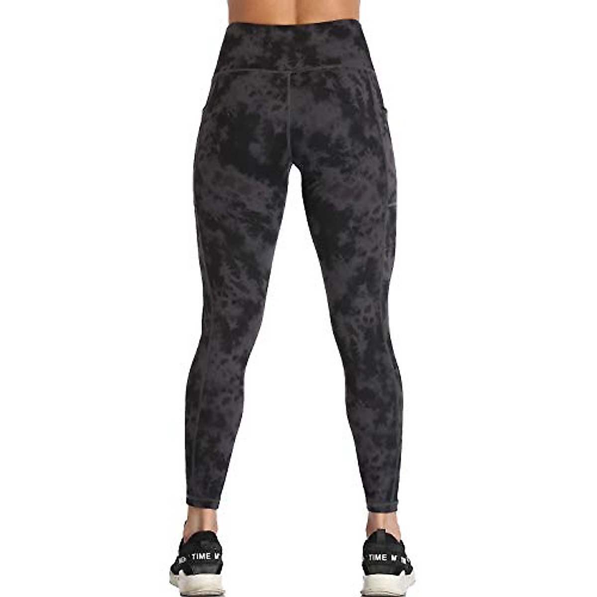 Amazon Essentials Women's High Waisted Yoga Leggings, 1364-ink Print, Small