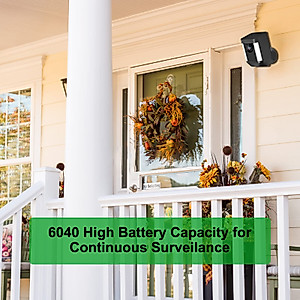 Labensanwa 2 Packs 6040mAh Rechargeable Battery Compatible with Ring, for Video Doorbell 2/3/4, Video Doorbell 3 Plus, Stick Up Cam Battery (2nd & 3rd Gen) and Spotlight Cam Batteries