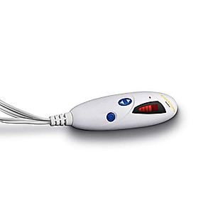 Biddeford Blankets Micro Plush Electric Heated Blanket with Digital Controller, Throw, Grey