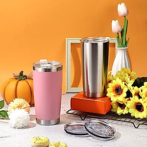 20 oz Tumbler Lid Replacement Lids Compatible for YETI 20 oz Tumbler, 10/24 oz Mug and 10 oz Lowball, 2 Pack Spill Proof Cup Lids Covers, Replacement Lids for Tumblers