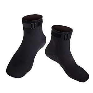 ReHaffe Neoprene Water Dive Booties Women,Comfort Anti-Scratch Snorkel Surfing Fin Bootie Socks for Womens Scuba Diving Water Sport & Beach Activity