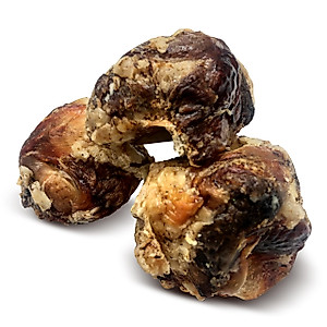 K9warehouse USA Cow Knee Caps for Dogs | 100% Natural Beef Knee Caps for Dogs, Beef Bones for Dogs, Dog Knee Cap Bones for Pets, Meaty Dog Bones Large, Medium and Small Dogs