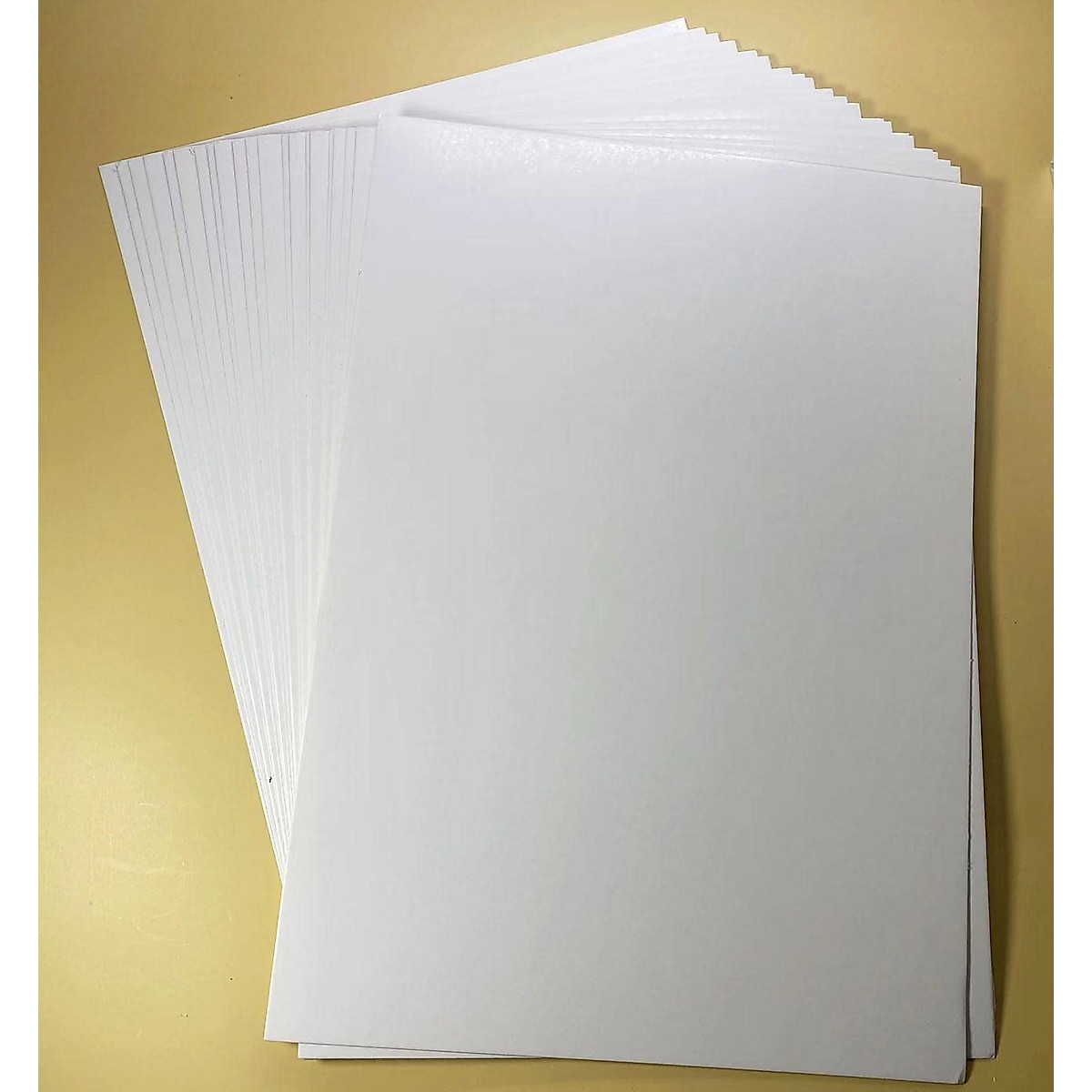 White Cardstock 8.25x11.5 Inch, Smooth Card Stock Paper 92lb/250GMS 30pack Heavy Weight Cover Cardstock Thick Paper for Craft, Painting, Card Making