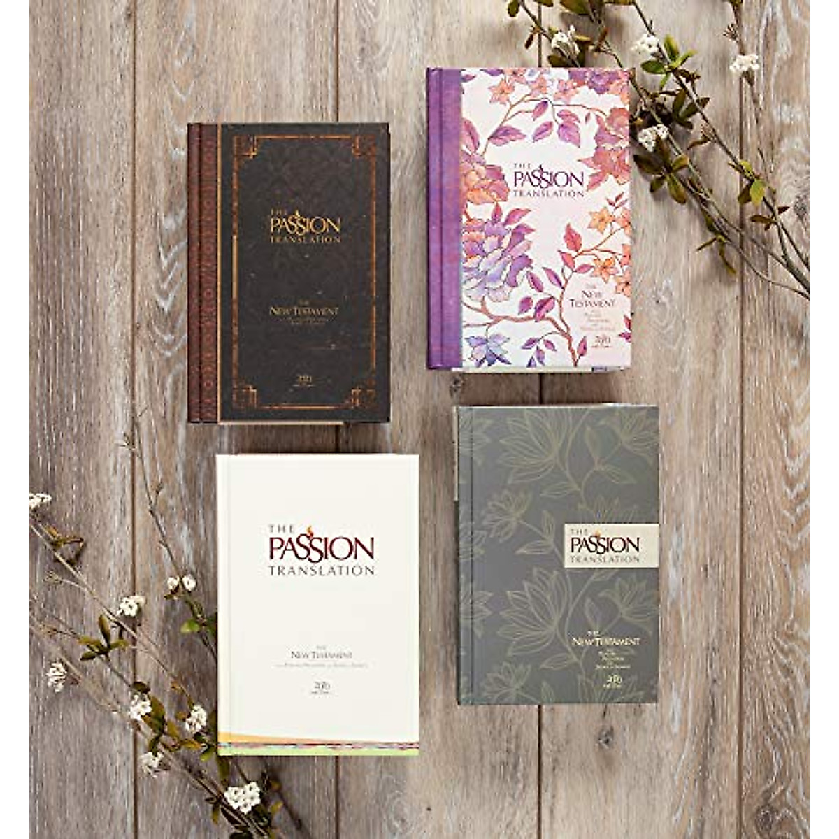 The Passion Translation New Testament (2020 Edition) HC Peony: With Psalms, Proverbs, and Song of Songs (Hardcover) – A Perfect Gift for Confirmation, Holidays, and More