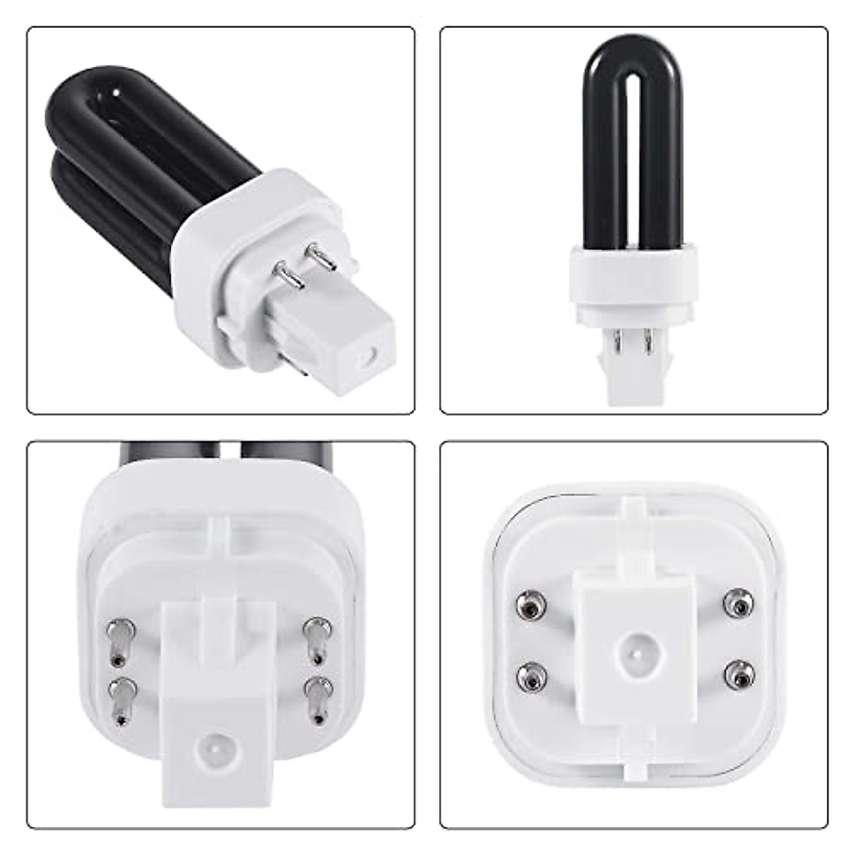 4 Pack Bug Zapper Replacement Bulbs 41050 Mosquito Zapper Bulbs for DynaTrap DT1050 DT1100 DT1250, 1/2 Acre Trap Replacement Light Bulb Mosquito Killer Lamp